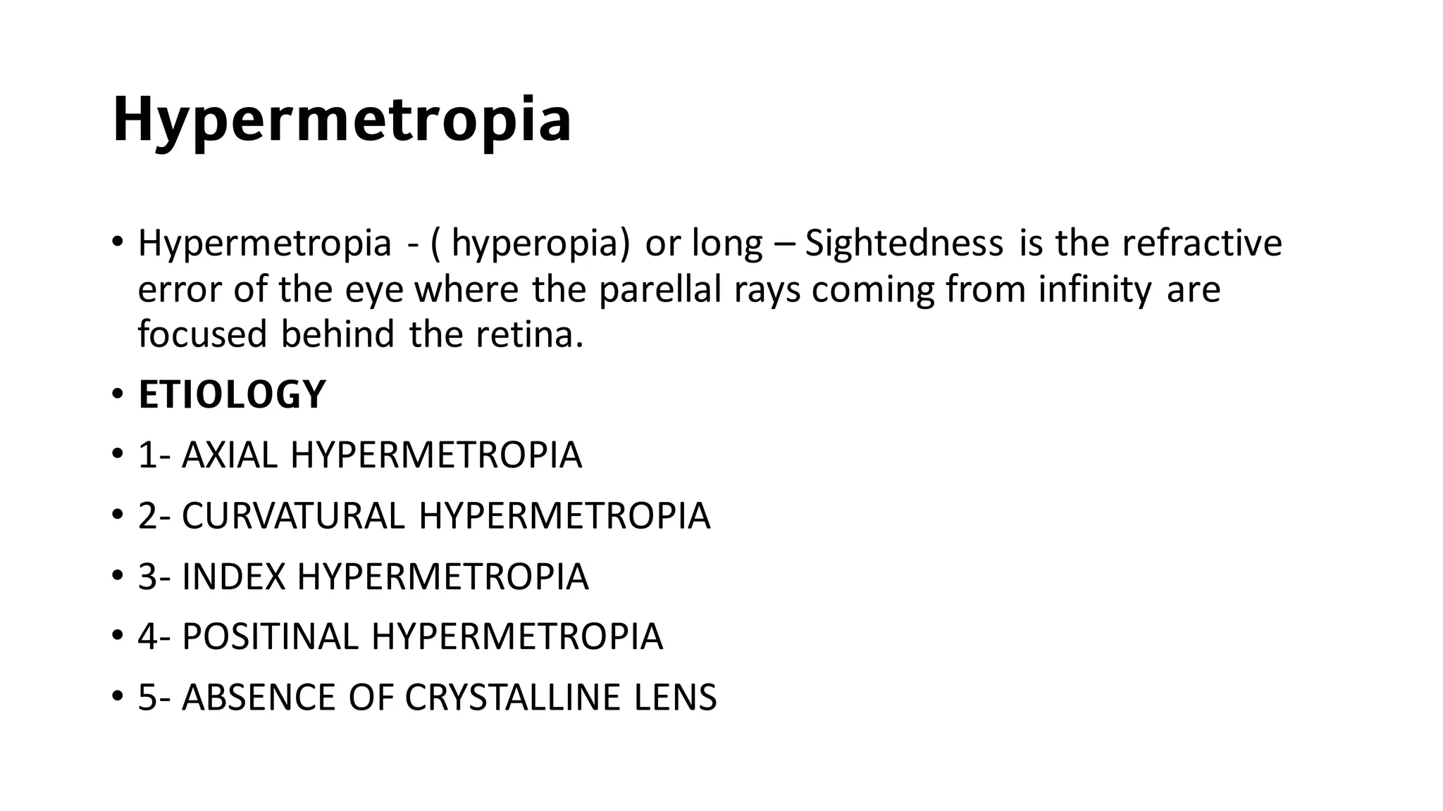 Error of refraction.pdf.for Optometry Students. | PPT