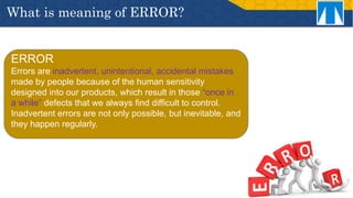 Error proofing IATF16949:2016 | PPTX