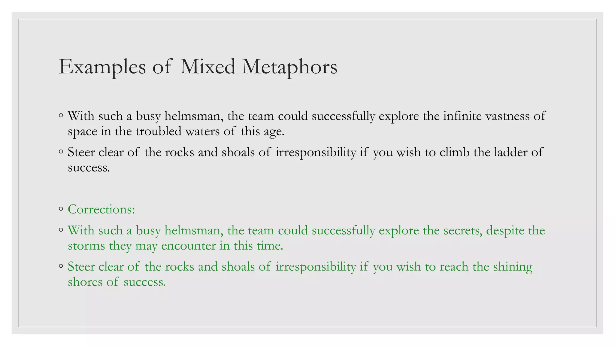 Error recognition - Paper 1 Practice for CSEC English | PPTX