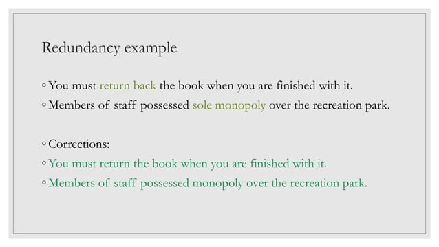 Error recognition - Paper 1 Practice for CSEC English | PPTX ...