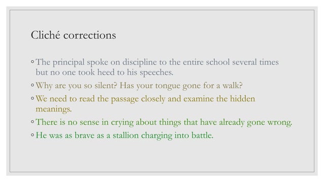 Error recognition - Paper 1 Practice for CSEC English | PPTX ...