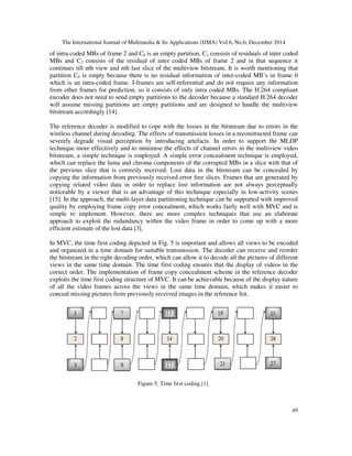 Error resilient for multiview video transmissions with gop analysis | PDF