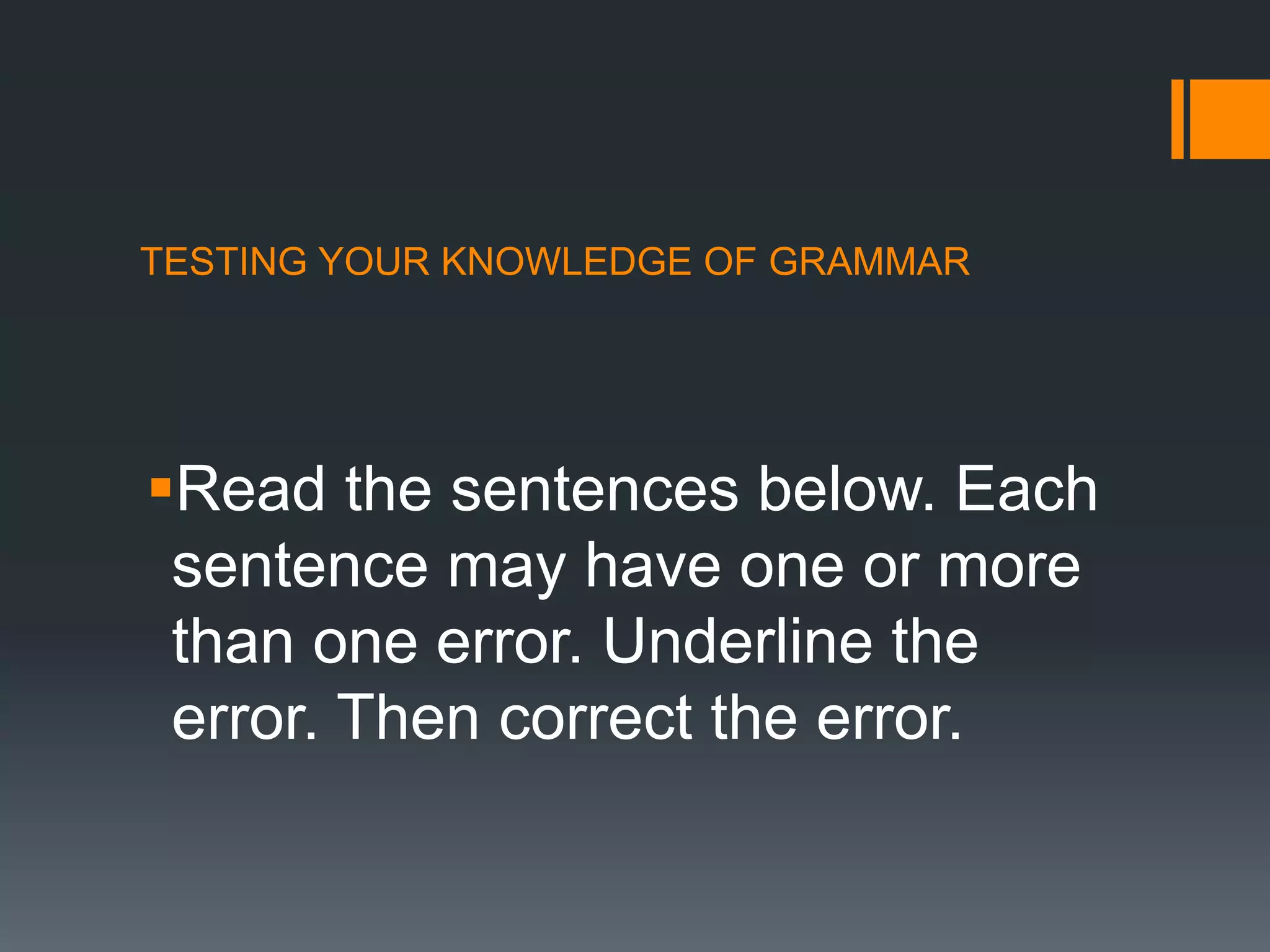 Common errors made by students in writing | PPTX | Homework and Study ...