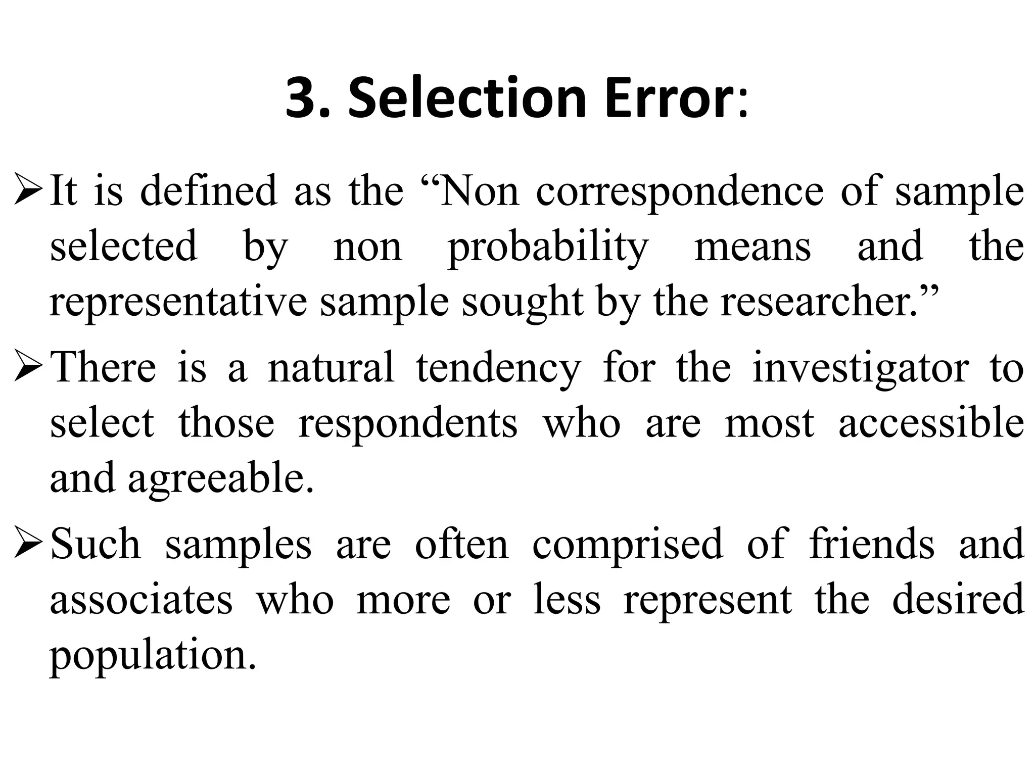ERRORS IN RESEARCH DESIGN | PPTX | Science