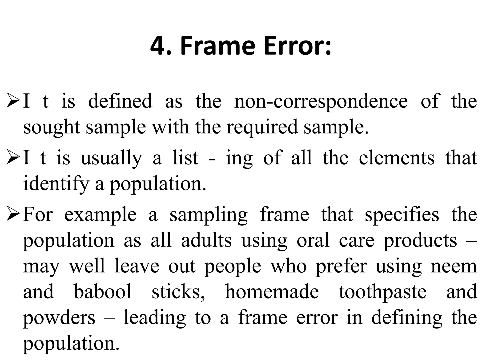 ERRORS IN RESEARCH DESIGN | PPTX