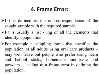 ERRORS IN RESEARCH DESIGN | PPTX
