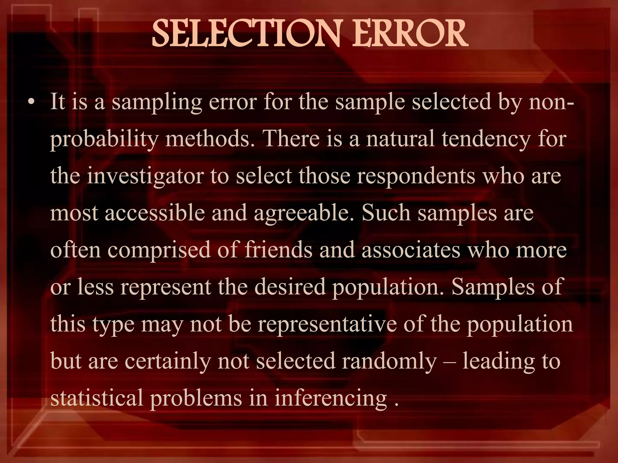 Errors in Research | PPTX