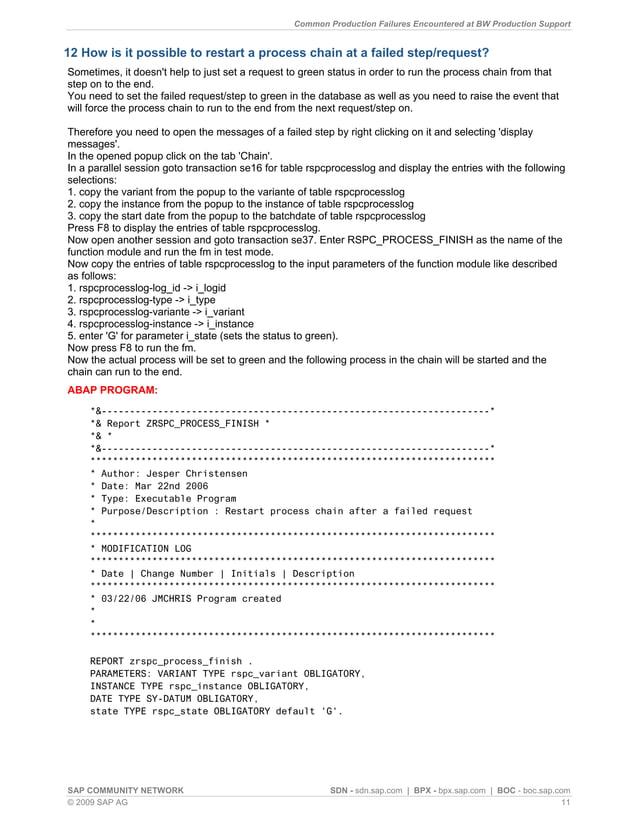 Errors in process chains | PDF | IT and Internet Support | Internet