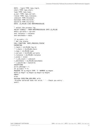 Errors in process chains | PDF