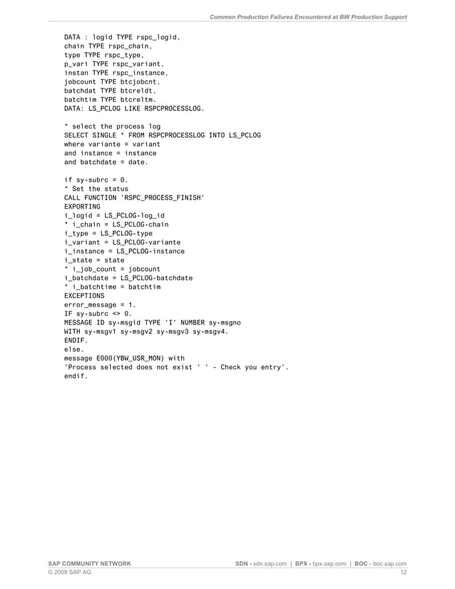 Errors in process chains | PDF | IT and Internet Support | Internet