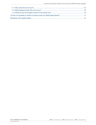 Errors in process chains | PDF