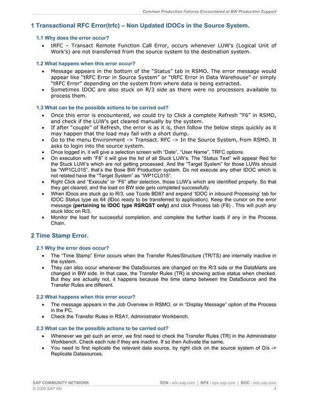 Errors in process chains | PDF | IT and Internet Support | Internet