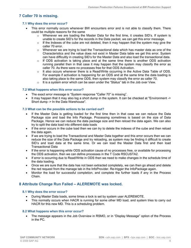 Errors in process chains | PDF | IT and Internet Support | Internet