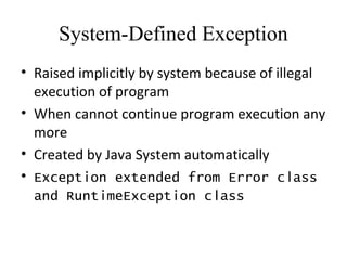 Errors and exception | PPT