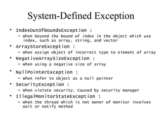 Errors and exception | PPT