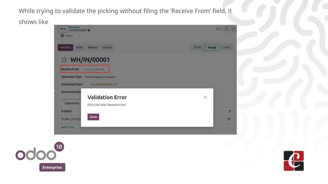 Errors and exceptions in Odoo 18 - Odoo Slides | PPTX
