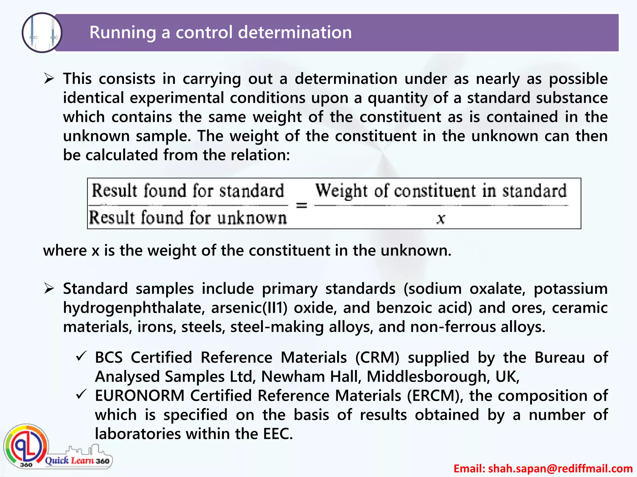 Errors And Its Minimization Pdf Chemistry Science