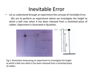Errors and uncertainties | PPT