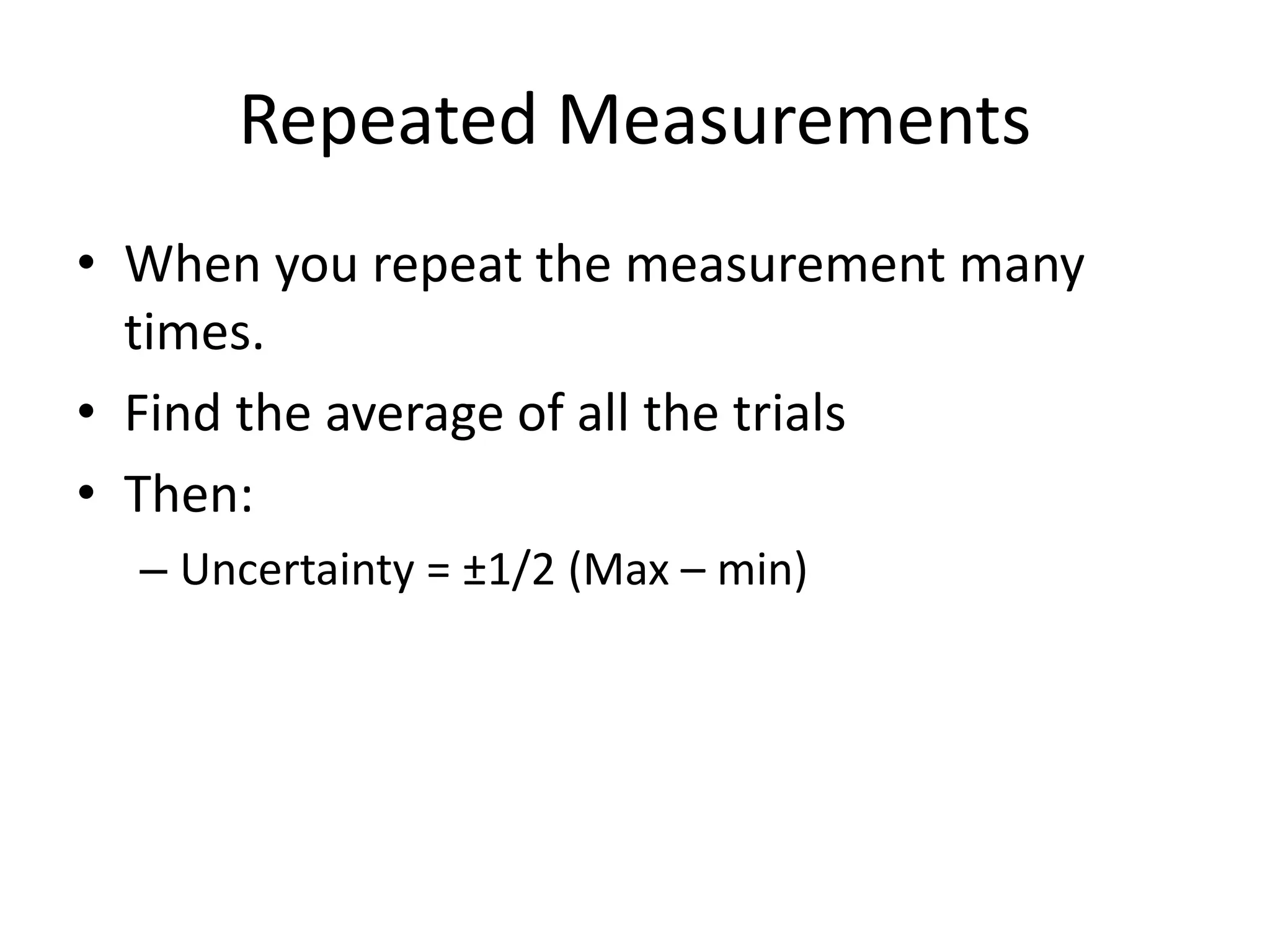Errors and uncertainties in physics | PPTX