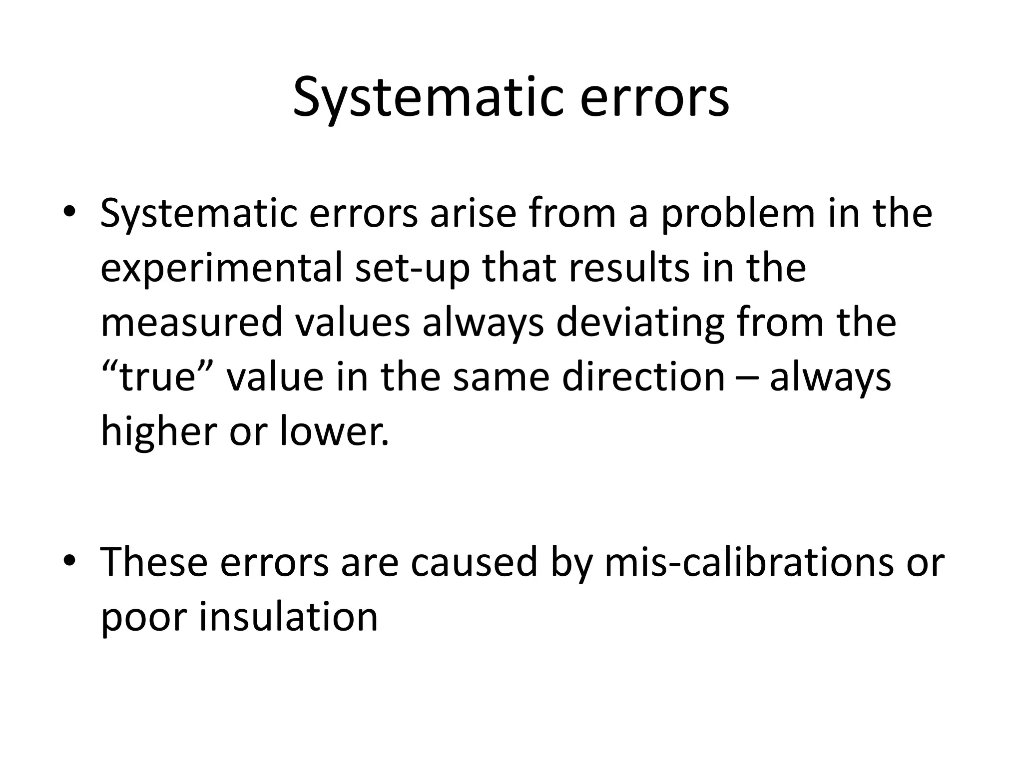 Errors and uncertainties in physics | PPTX