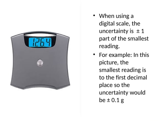Errors and uncertainty analysis - Physics A level | PPTX | Physics | Science