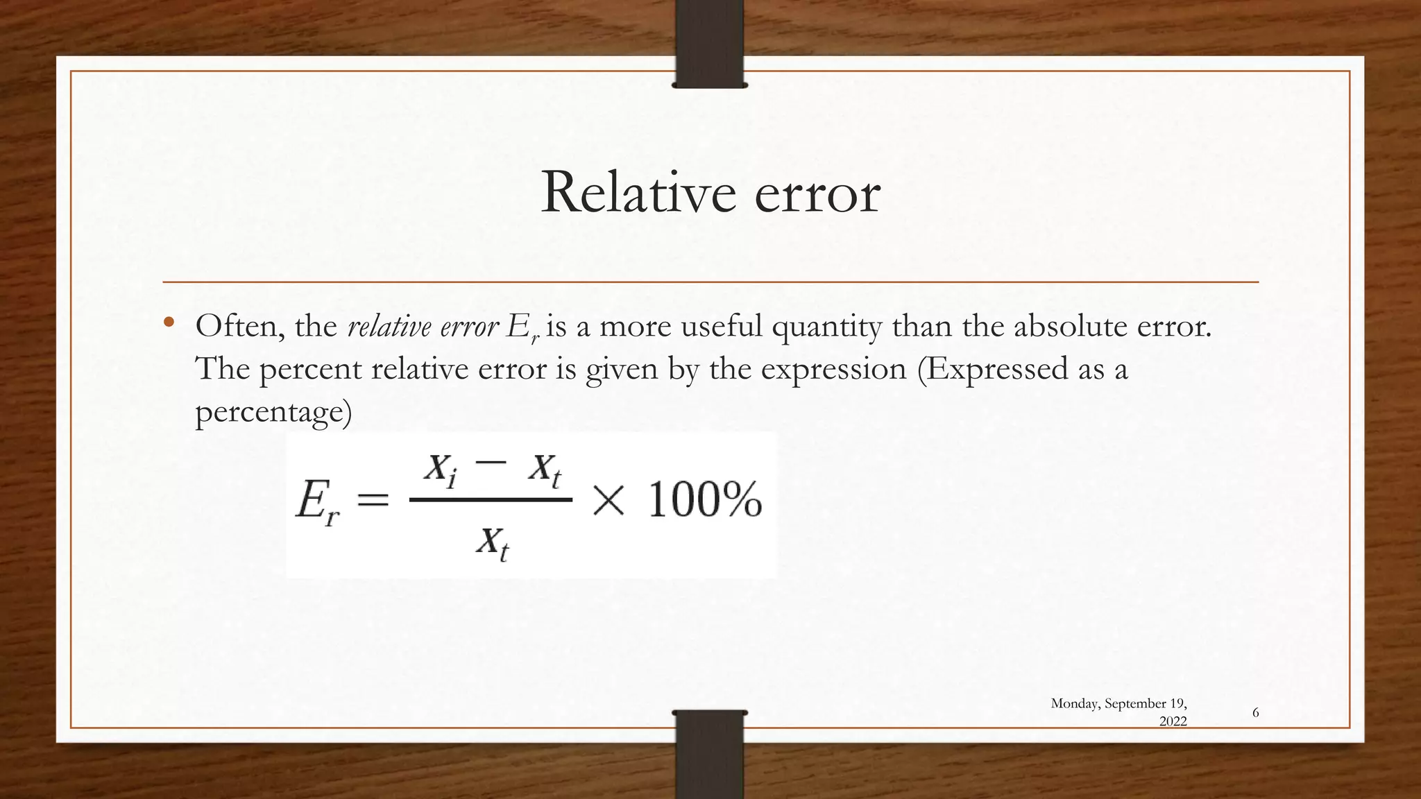 Errors In Chemical Analysis Lecture 3 Pptx