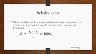 Errors in Chemical analysis_Lecture 3.pptx