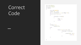 Errors incompetitiveprogramming | PPT