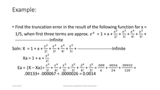 Errors in computation | PDF