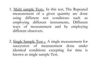 Errors in measurement | PPT