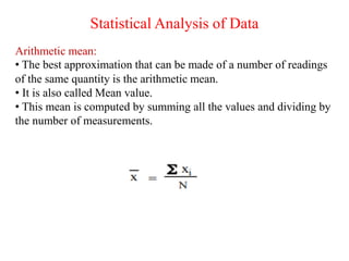 Errors in measurement | PPTX