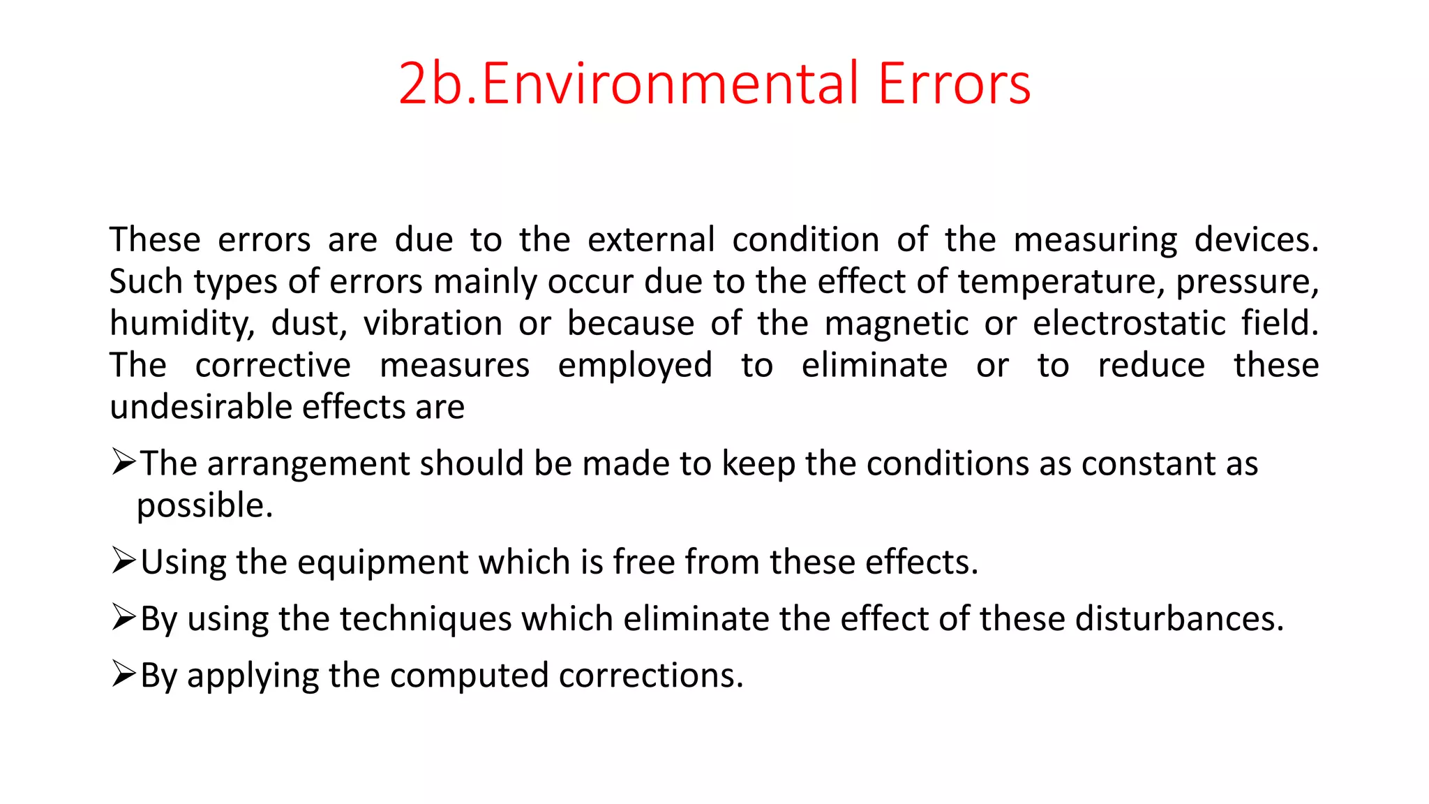 Errors in measurement | PPTX