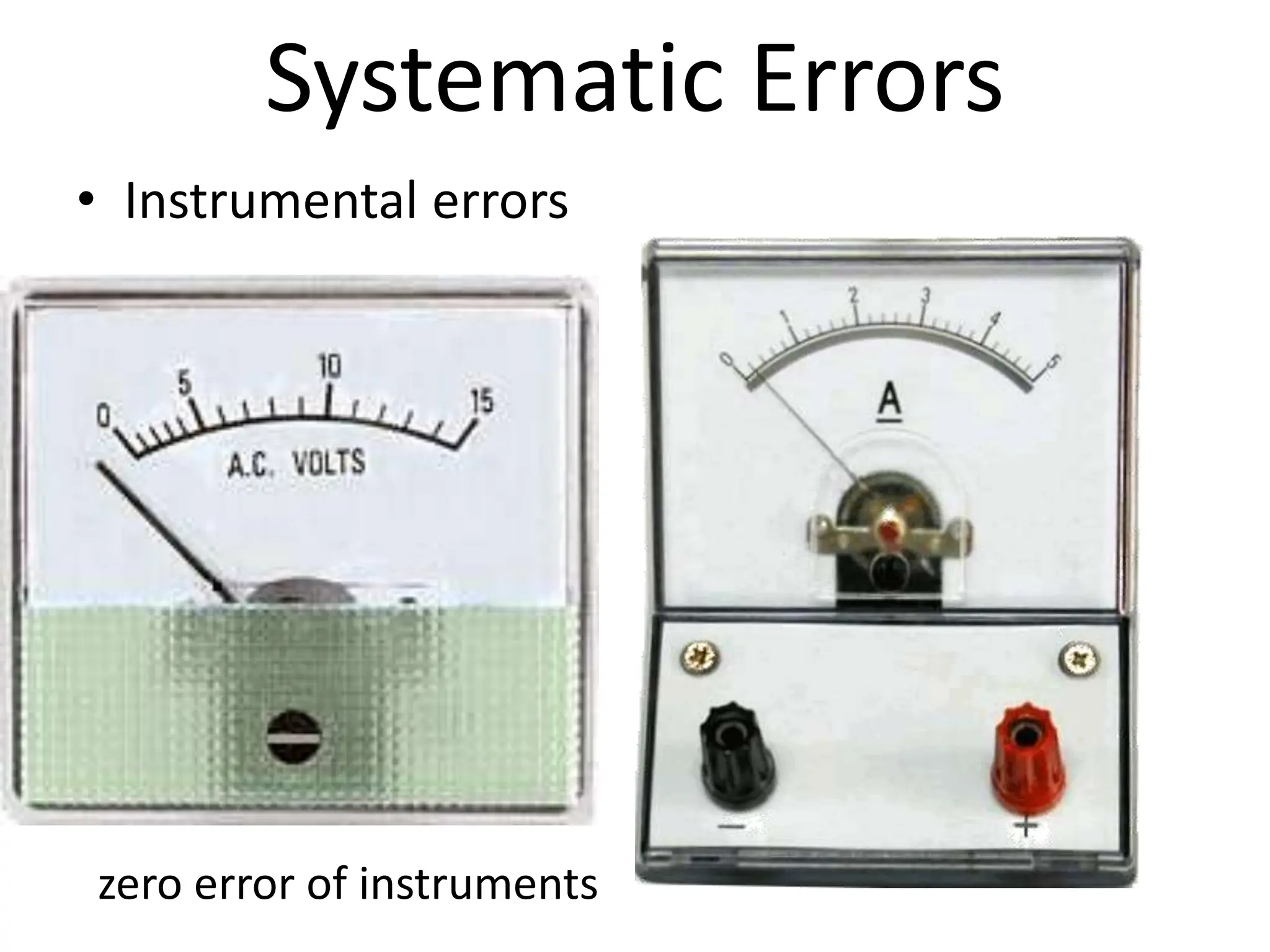 ERRORS IN EXPERIMENTAL MEASUREMENTS IN SCIENCE | PPTX