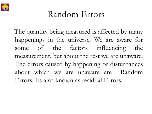 Errors in Measuring Instruments.ppt