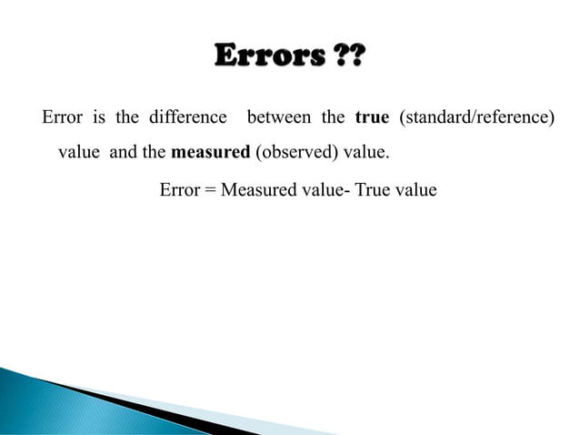 Errors in Pharmaceutical analysis.pdf | Chemistry | Science