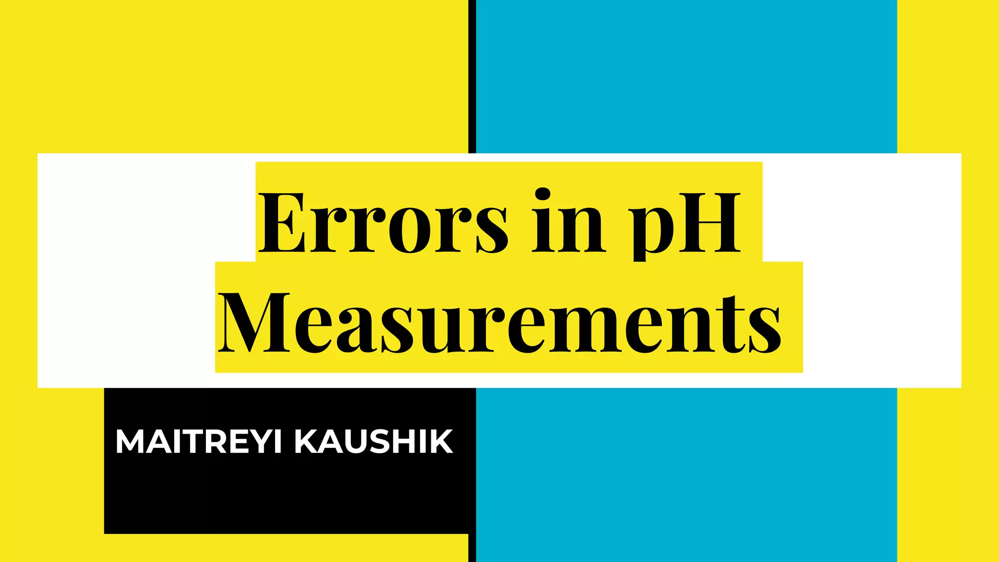 Errors in pH measurement.pptx