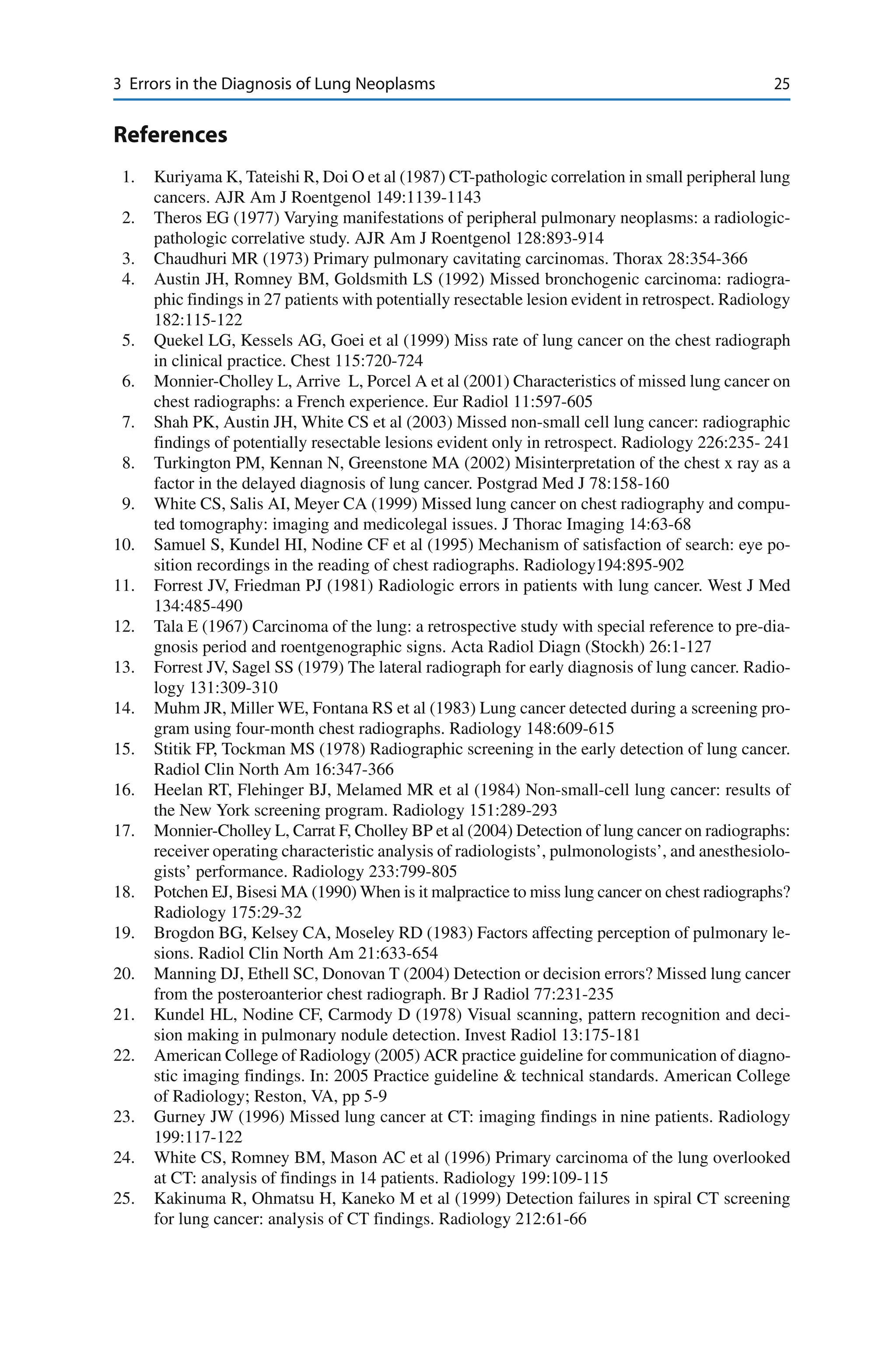 Errors in radiology | PDF