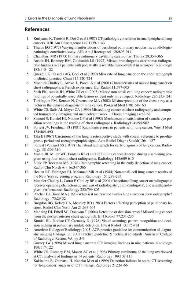 Errors in radiology | PDF