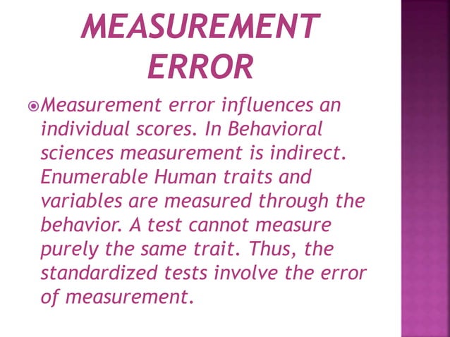 Errors in research | PPTX | Science