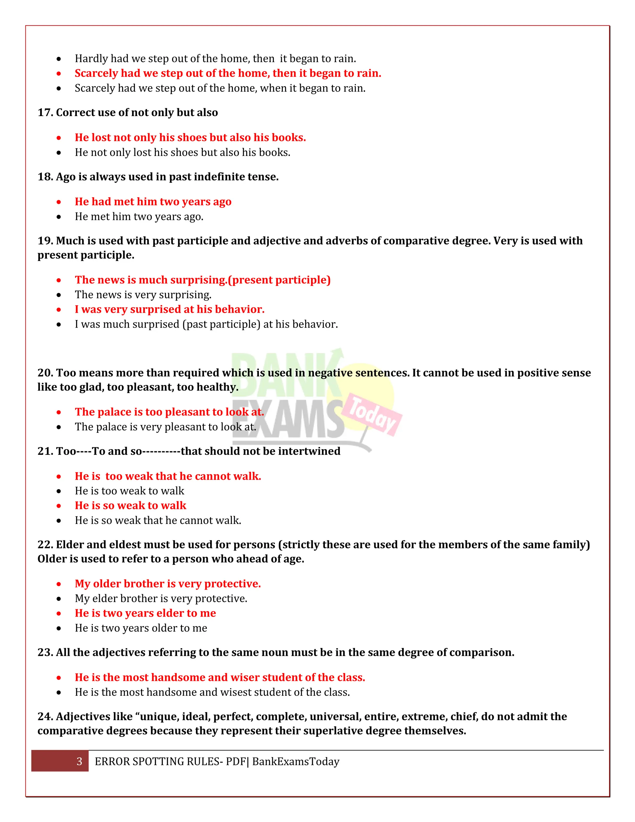 Error spotting rules. By Satish Christian | PDF
