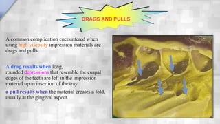 Errors In Impression Taking | PPSX