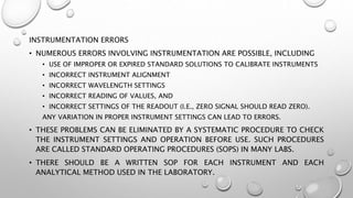Errors related to clinical laboratory | PPTX