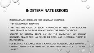 Errors related to clinical laboratory | PPTX