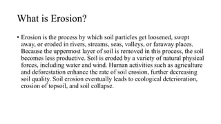 Erosion definition and types of erosion .ppt