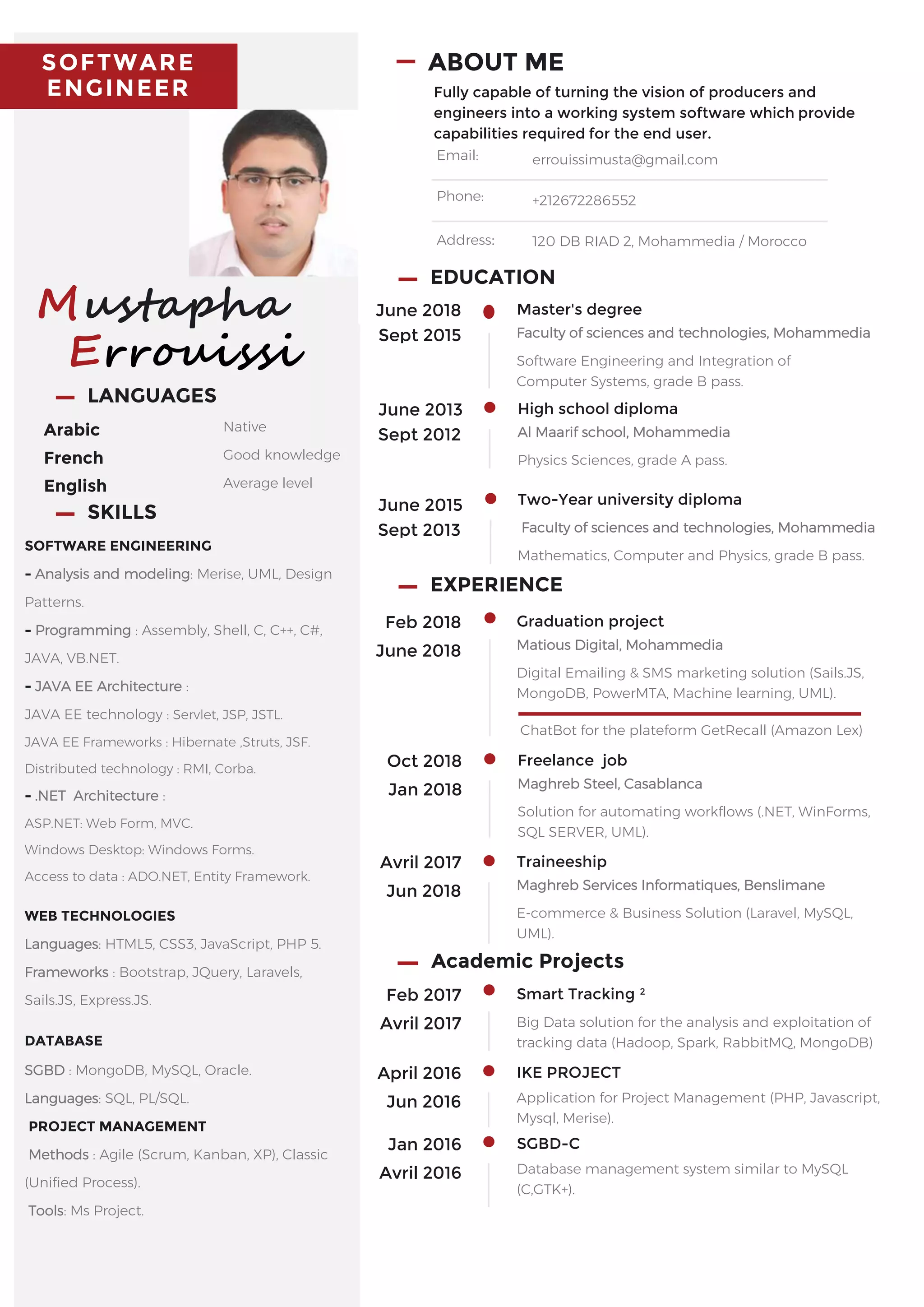 Errouissi resume | PDF