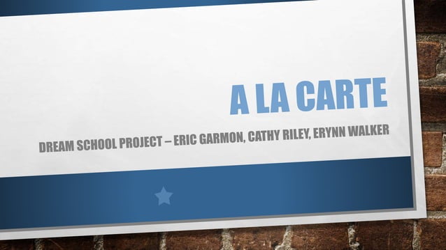 Erryn walker cathy riley eric garmon | PPTX | Professional School ...