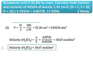 Solution and colligative numerical 2016 | PPT