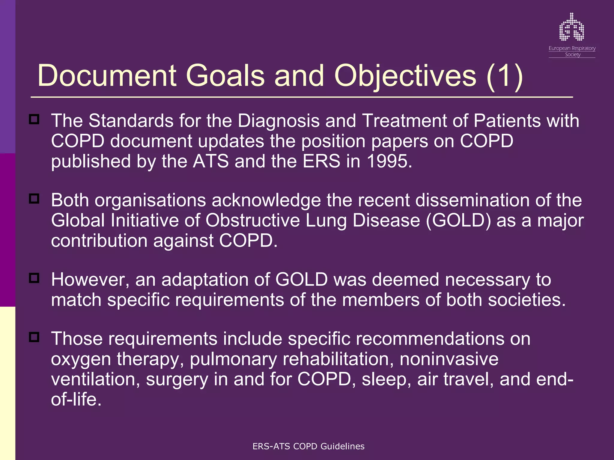 Ers Ats Copd Guidelines | PPT