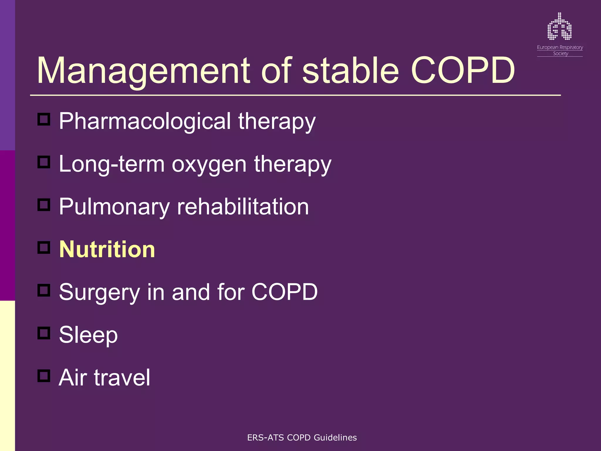Ers Ats Copd Guidelines | PPT