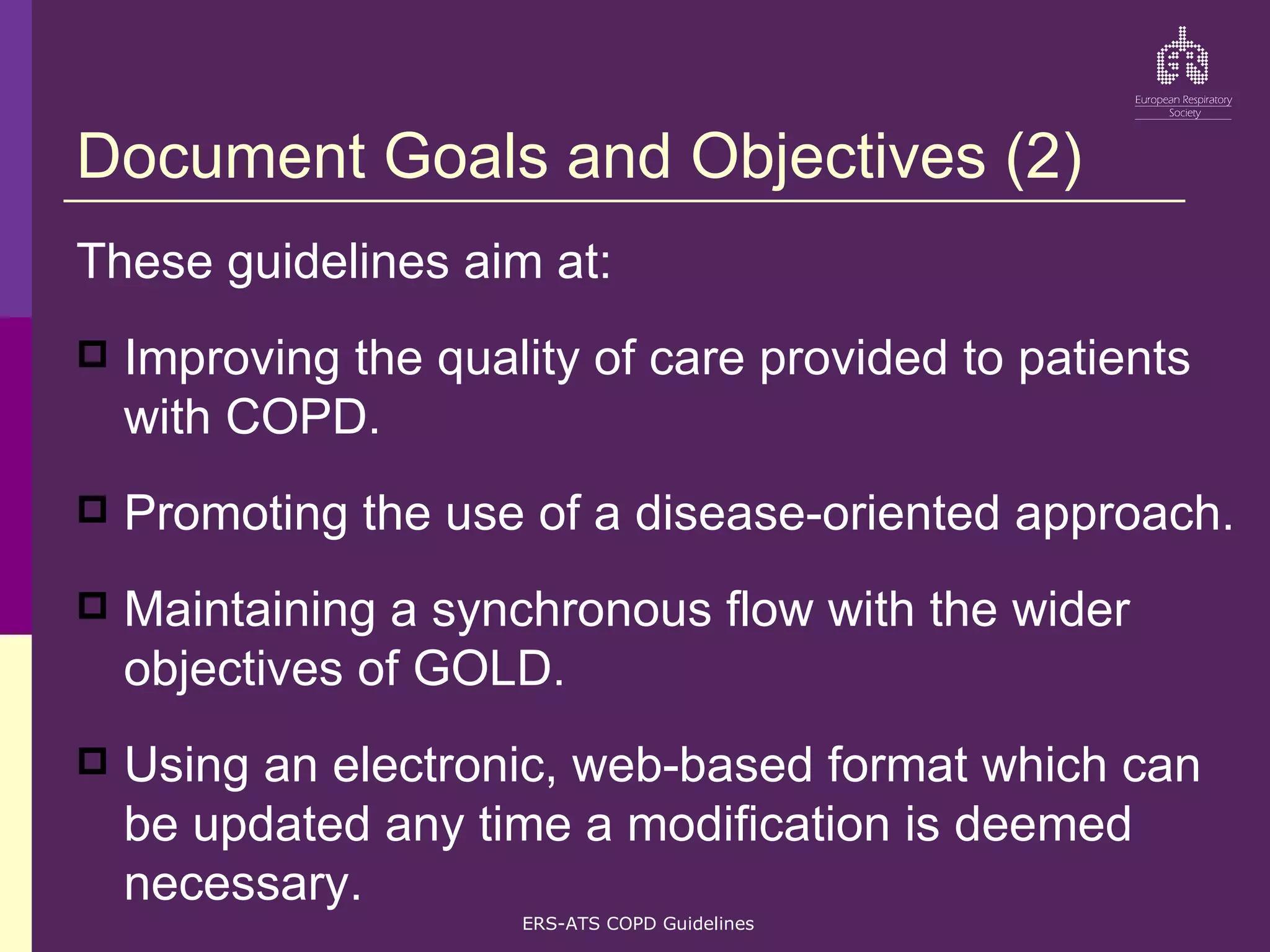 Ers Ats Copd Guidelines | PPT